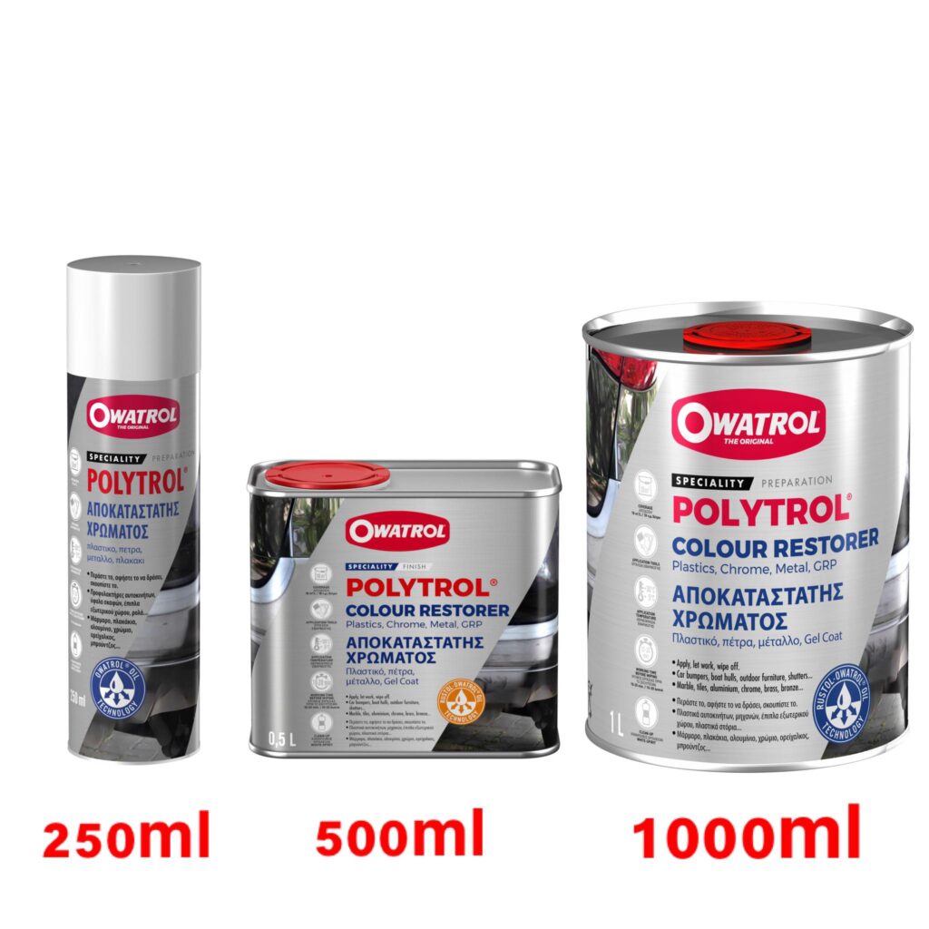 POLYTROL ΑΠΟΚΑΤΑΣΤΑΤΗΣ ΧΡΩΜΑΤΟΣ ΞΕΘΩΡΙΑΣΜΕΝΩΝ ΕΠΙΦΑΝΕΙΩΝ